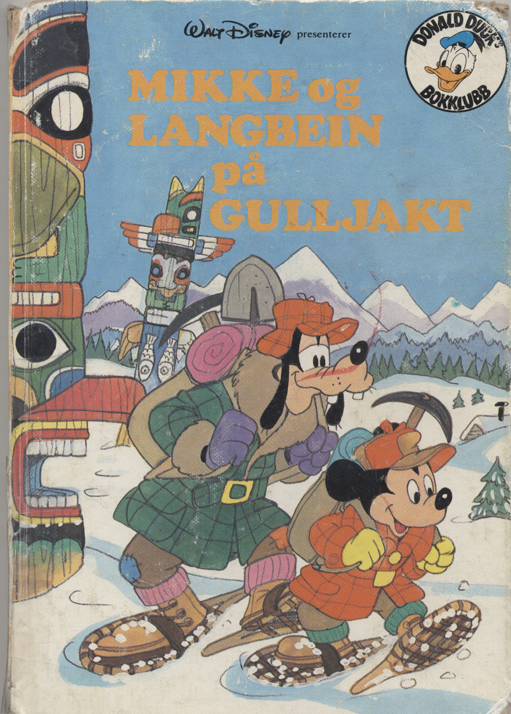 Walt Disney presenterer Mikke og Langbein på gulljakt på Bookis.com