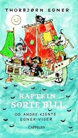 Kaptein Sorte Bill og andre kjente Egner-viser på Bookis.com