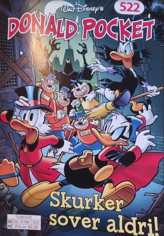 Donald pocket 522 skurker sover aldri på Bookis.com