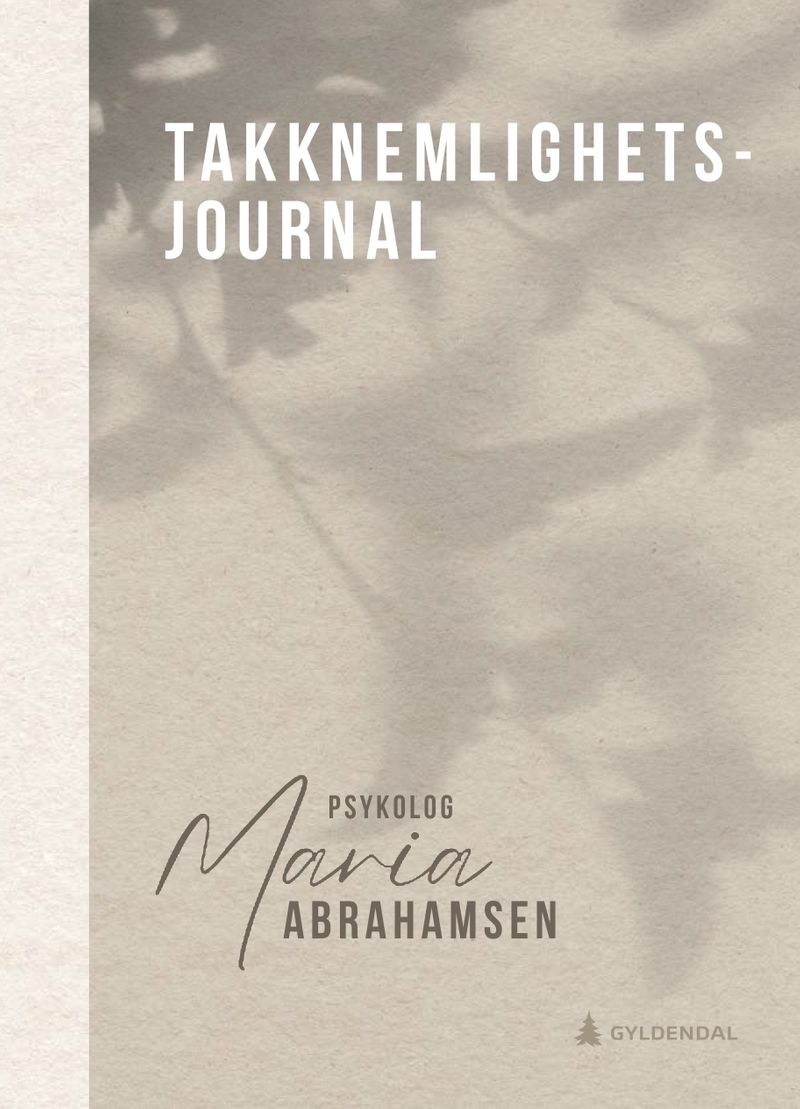 Takknemlighetsjournal på Bookis.com