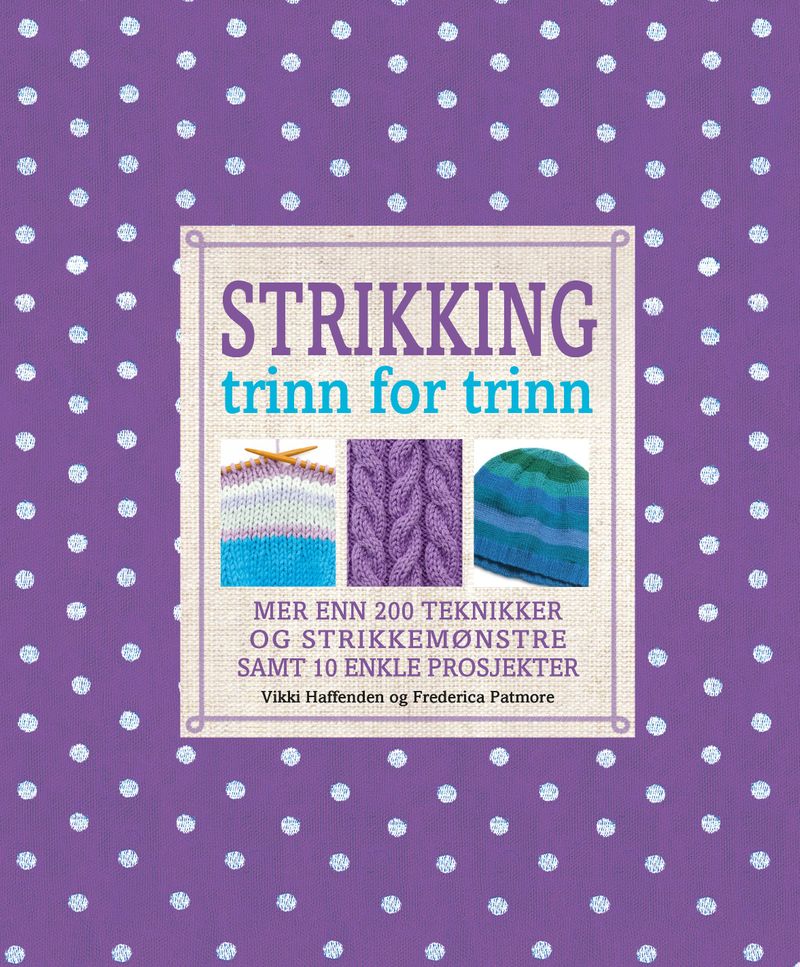 Strikking trinn-for-trinn på Bookis.com