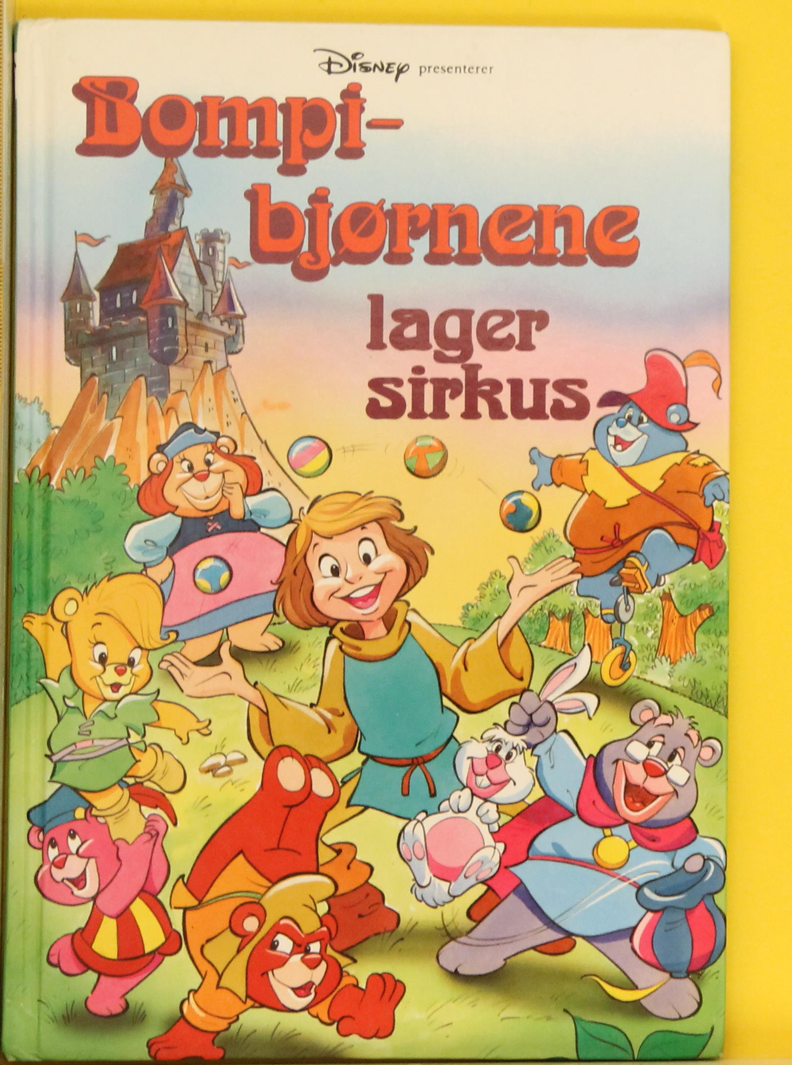 Walt Disney presenterer Bompi-bjørnene lager sirkus på Bookis.com